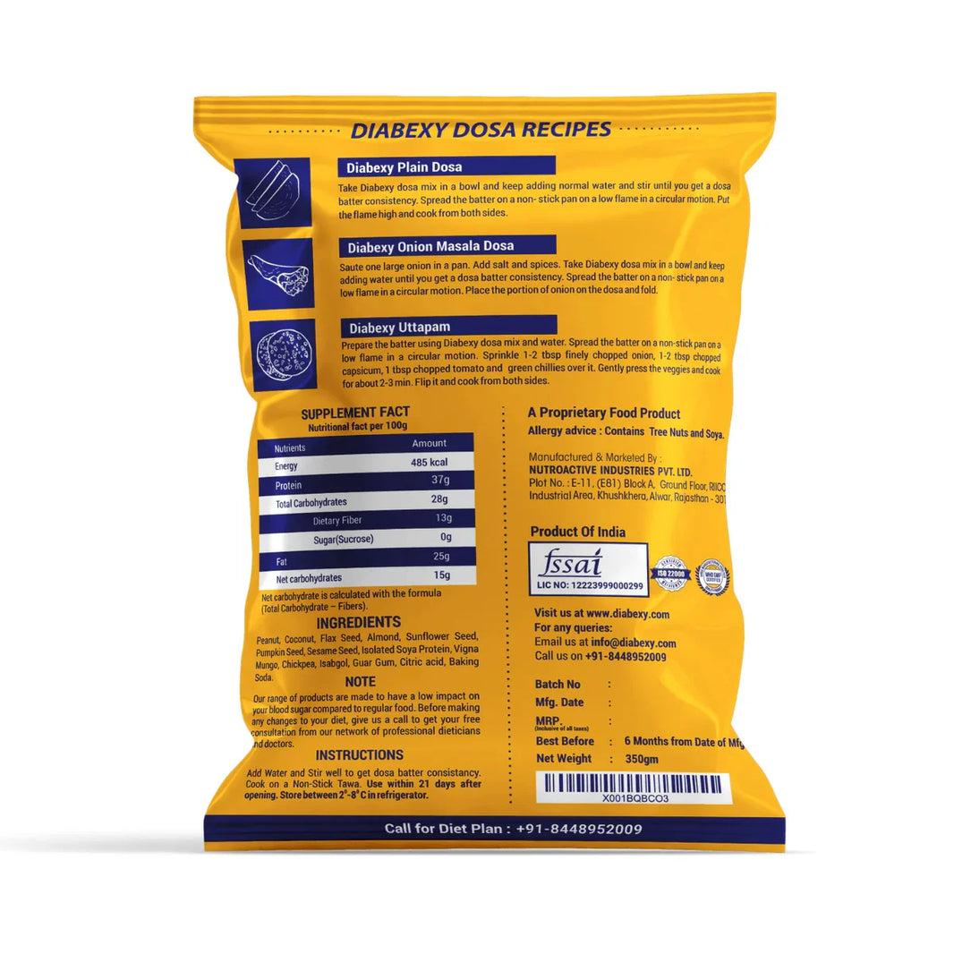 Flours & Mixes | Diabexy Products | Diabetes-Friendly Food